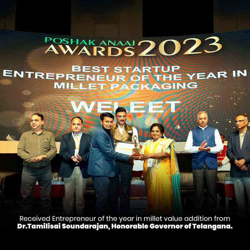 WE HAVE GRACIOUSLY RECEIVED THE POSHAK ANAAJ AWARD 2023 – Weleet