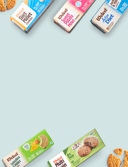 Buy Healthy Millet Foods Cookies, Noodles & Snacks Online – Weleet
