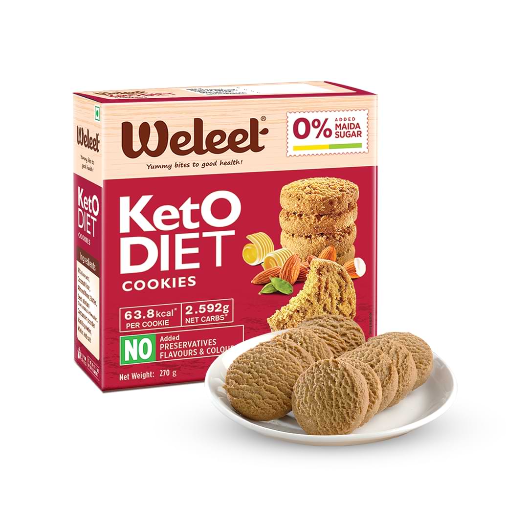Buy Keto Diet Digestive Healthy Cookies| Low Carb Foods – Weleet