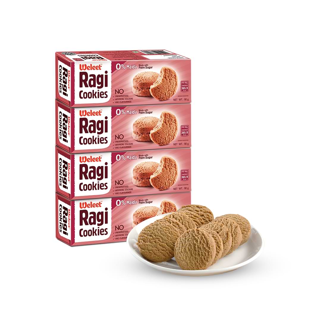 Buy Diet Digestive Ragi Cookies | Millet Cookies Online India – Weleet