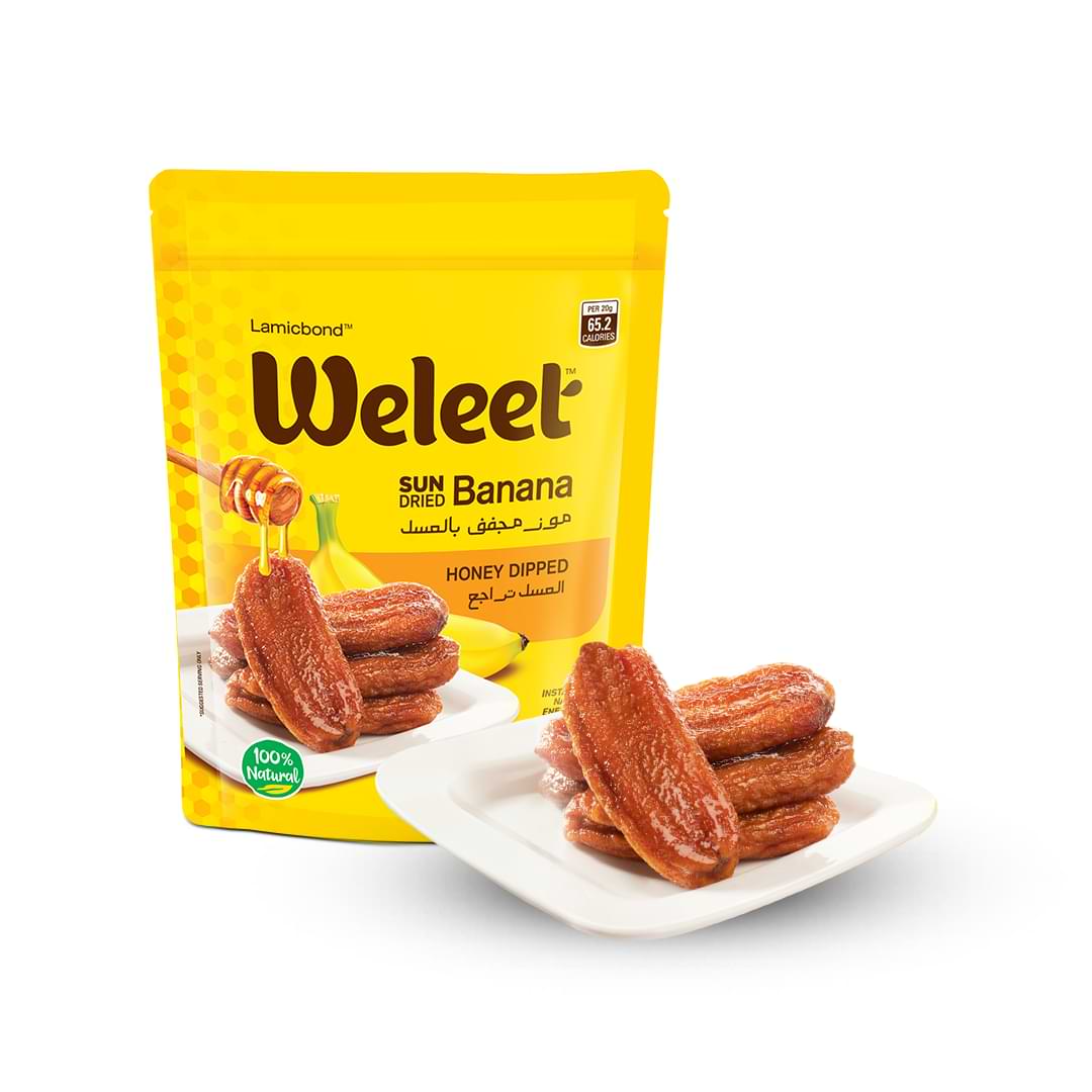Buy Sun Dried Honey Dipped Banana – Pre Workout Snacks – Weleet